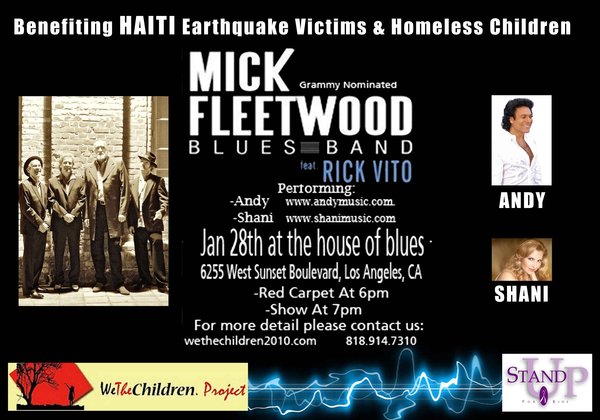 Andy & Shani Feat. Mick Fleetwood & Rick Vito event · Thu, January 28 ...