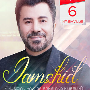 Jamshid Live In Nashville event · Sat, April 6, 2019 · Musician Hall Of ...