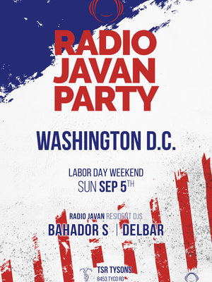 Radio Javan Party in Washington DC event · Sun, September 5, 2021 · TSR ...