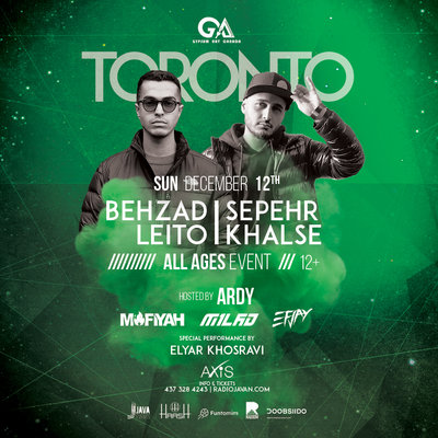 Behzad Leito & Sepehr Khalse Live in Toronto