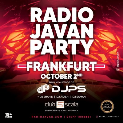 Radio Javan Party in Frankfurt event · Mon, October 2, 2023 · Club ...