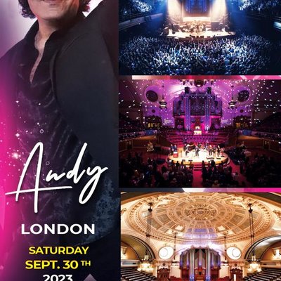 Andy Live in London event · Sat, September 30, 2023 · Central Hall ...