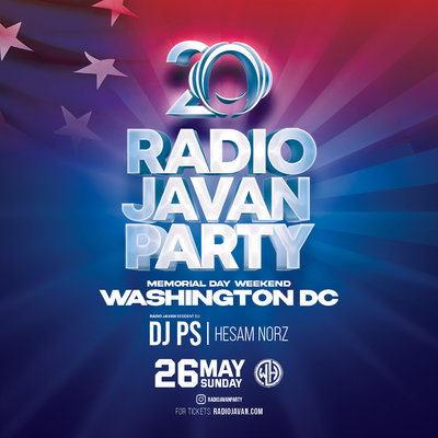 Radio Javan MDW Party in Washington DC event · Sun, May 26, 2024 ...