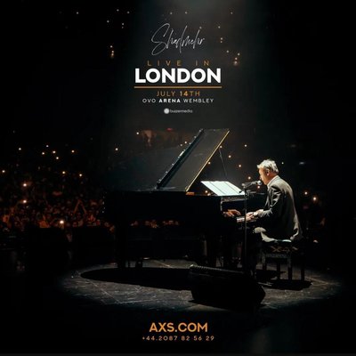 Shadmehr Aghili Live in London event · Sun, July 14, 2024 · Ovo Arena ...