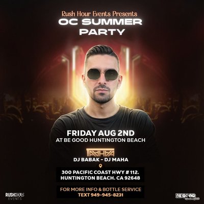 Persian Summer Party in Orange County