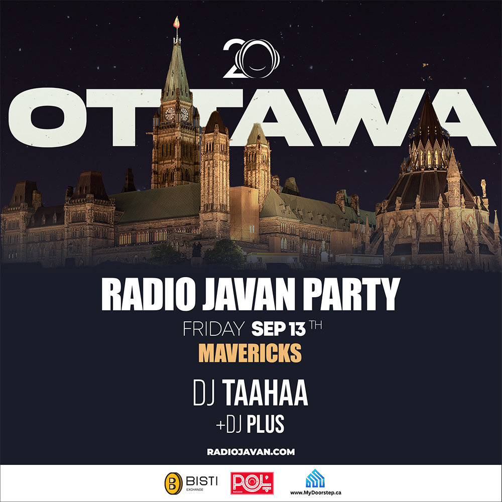 Radio Javan Party in Ottawa event · Fri, September 13, 2024 · Mavericks ...