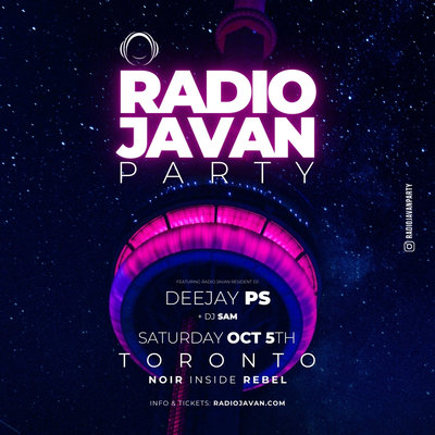Radio Javan Party in Toronto event · Sat, October 5, 2024 · Noir Inside ...