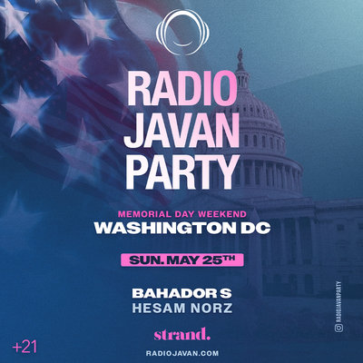 Radio Javan MDW Party in Washington DC event · Sun, May 25, 2025 ...