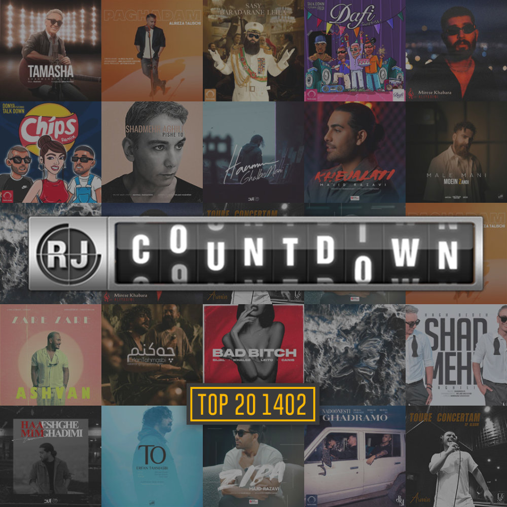EP 160 - Top 20 of 1402 Podcast by RJ Countdown on Radio Javan